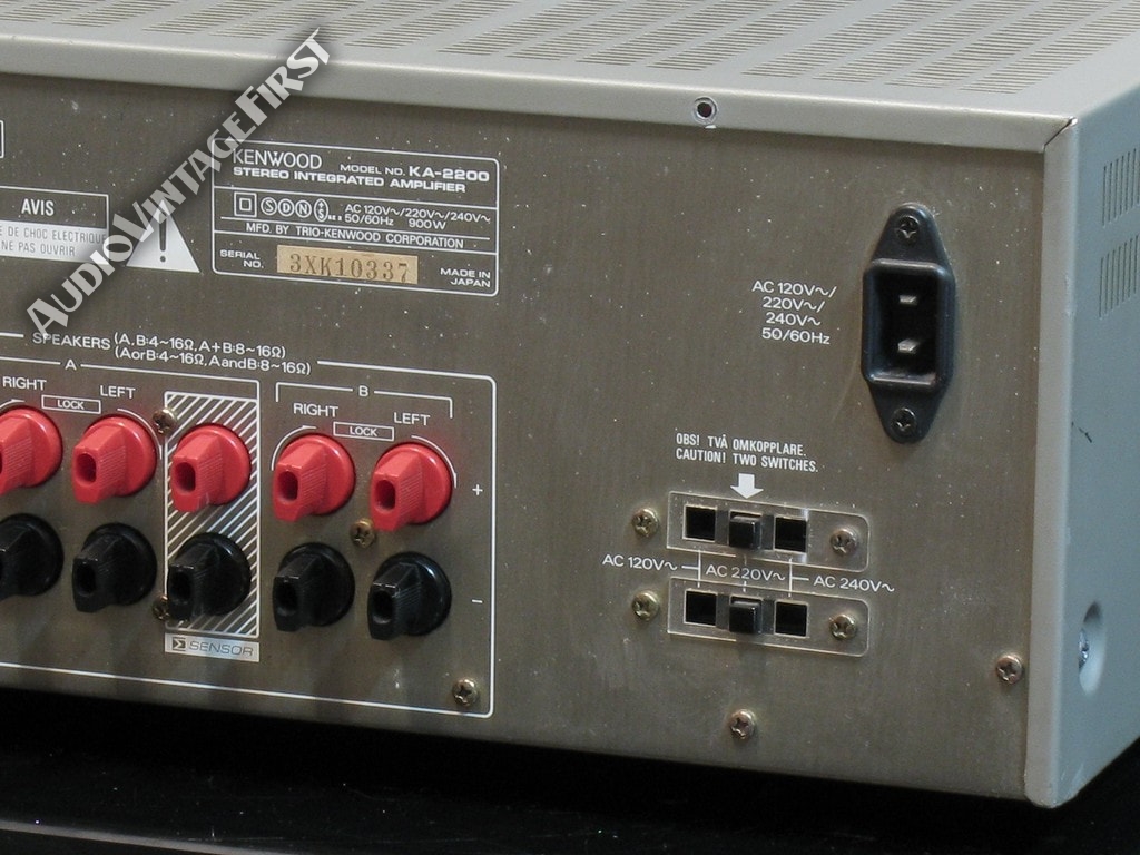 KA-2200 AudioVintageFirst